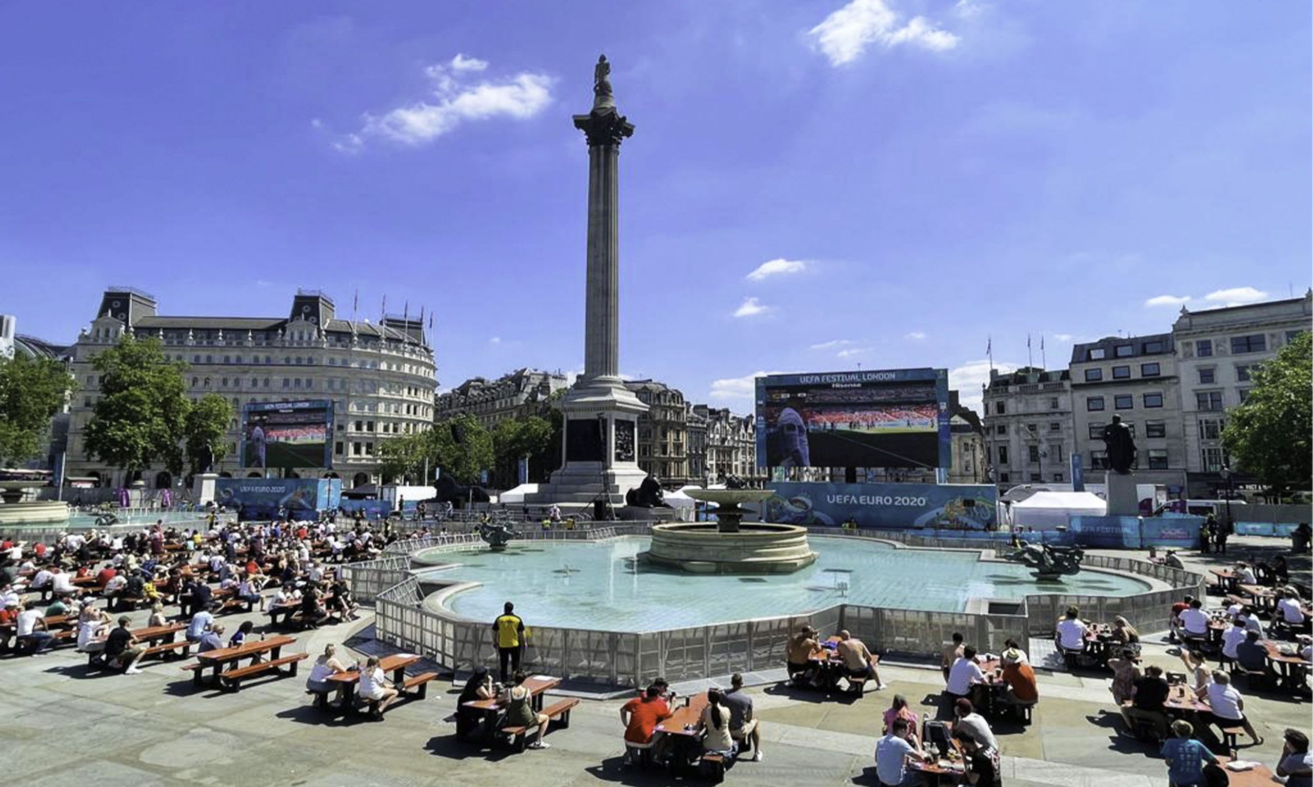 The Crowds Were Back For Showsec At The UEFA Euro 2020 Festival - Showsec